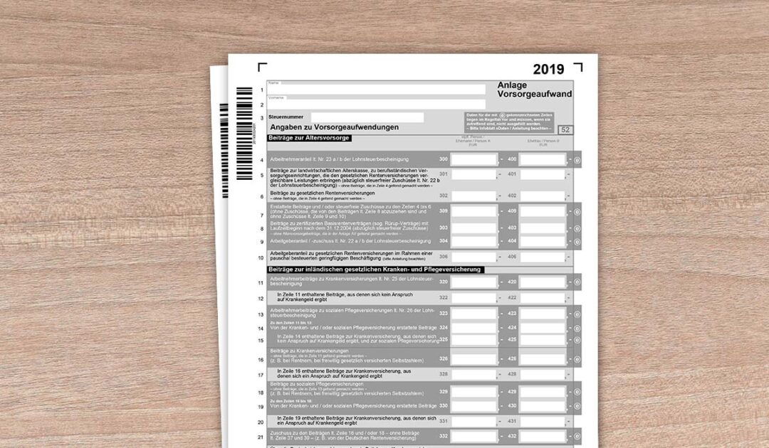 Steuererklärung Formulare: Online selber machen, kostenlos als PDF ...